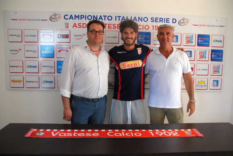 Il classe '89 Matteo D'Alessandro è un nuovo giocatore della Vastese ...